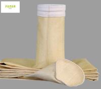 China 475G/M2 Homopolymer Acrylic Felt Filter Bags Anti Alkali for sale