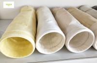 China 1.8mm Thickness Customized Homopolymer Acrylic Felt Dust Collector Filer Bags / Sleeves for Industrial Cement Plant for sale