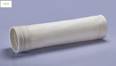 China 500g 550GSM Industrial Polyester Filter Bag For Cement Plants for sale