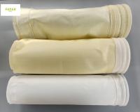 China Industrial Baghouse Dust Filter Bag Fiberglass 950g/m2 260C Continuous Temp for sale
