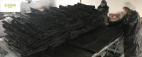 China Black Fiberglass Filter Bag For Cement Plant Corrosion Resistance for sale