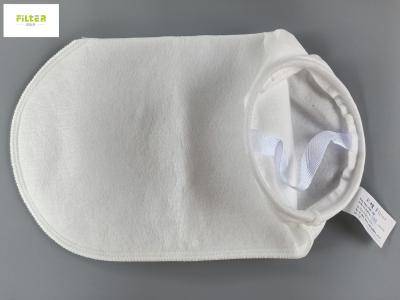 China Hot Melt 100 Micron PP Water Filter Bag With Steel Ring for sale