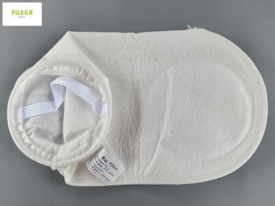 China Sewing Thread Liquid Filter Bag With SS304 Ring 25 Micron PP for sale