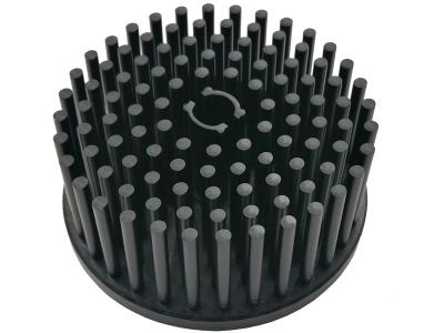 China 70mm Pin Fin LED Heat Sink 10Watt AL1070 Anodized Thermal Radiator for Downlight Spotlight for sale