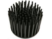 China ISO9001 Cold Forging Pin Fin Heat Sink 90mm Diameter 60mm Height AL1070 Anodized for sale