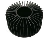 China Cold Forged Aluminum Heat Sink Pin 92x40mm 25W LED Anodized for sale