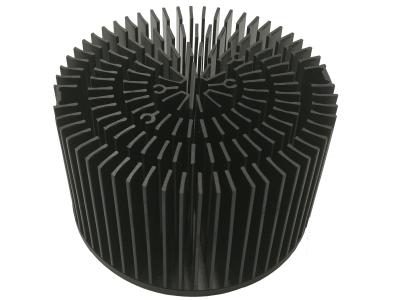 China 100mm Cold Forged LED Heat Sink 30W AL1070 Anodized Radiator for Downlight for sale