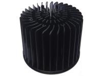 China 100mm LED Heat Sink 32W Cold Forged Radiator AL1070 Anodized 1521cm² Surface Area for sale