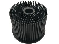 China 110x80mm Pin Fin Forged Heat Sink Anodizing AL1070 45-50W LED for sale