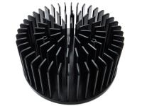 China 40W Cold Forged Aluminum LED Heat Sink 130mm Diameter AL1070 Anodized for sale