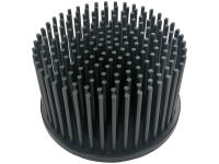China Forged Aluminum Heat Sink 130mm 55Watt Anticorrosive Round for LED Lighting for sale