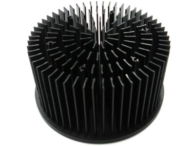 China Aluminum Forged Heat Sink for LED 160x82mm 100W High Thermal Conductivity for sale