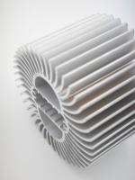 China Antirust Stable Aluminum Extrusion Heatsink 6063-T5 Custom OEM Automotive Radiator Profile for sale