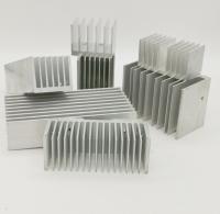 China Custom 150mm Round Aluminum Extrusion Heat Sink LED Cooler 6063 T5 for sale