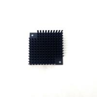 China Custom Anodized Aluminum Heat Sink 6063 T5 CNC Machined Square Multipurpose Cooling for sale