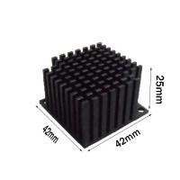 China Custom Anodized Aluminum Electronic Heat Sink Extrusion 120mm Anti Oxidation for sale