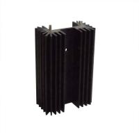 China Custom Anodized Aluminum Electronic Heat Sink Extrusion 120mm Anti Oxidation for sale