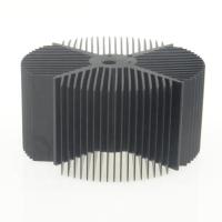 China Custom Anodized Aluminum Electronic Heat Sink Extrusion 120mm Anti Oxidation for sale