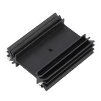 China Custom Anodized Aluminum Electronic Heat Sink Extrusion 120mm Anti Oxidation for sale
