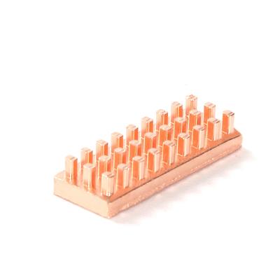 China Custom Copper Heat Sink 133x70mm for 50W LED High Efficiency Cooling for sale