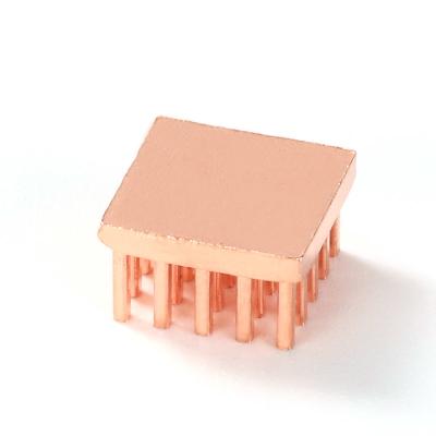 China 86x40mm Copper Heat Sink AL1070 Anodized High Thermal Conductivity for LED Power Electronics for sale