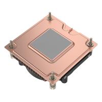 China OEM Copper Heat Sink 90x90x28.5mm for Intel LGA1700 Passive Server Radiator for sale