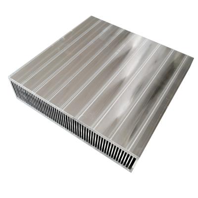 China Large Bonded Fin Heat Sink 400x114x500mm Aluminum 6063 T5 for High Power Cooling for sale