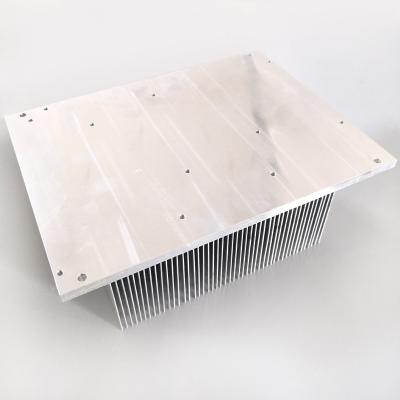 China Custom Bonded Fin Heatsink for Inverter Rectifier VFD 260x88x200mm Aluminum 6063 T5 for sale