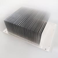China Custom Bonded Fin Heatsink for Inverter Rectifier VFD 260x88x200mm Aluminum 6063 T5 for sale