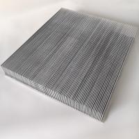 China Bonded Fin Heat Sink 365x60x400mm Custom Aluminum Heatsink for High Power Electronics for sale