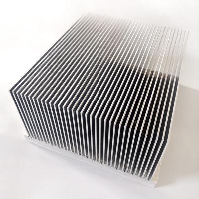 China Bonded Fin Aluminum Heat Sink 203x114x228mm AL6063 T5 Epoxy Bonded Customizable for sale