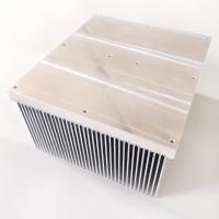 China Bonded Fin Aluminum Heat Sink 203x114x228mm AL6063 T5 Epoxy Bonded Customizable for sale