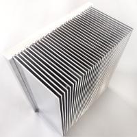 China Bonded Fin Aluminum Heat Sink 203x114x228mm AL6063 T5 Epoxy Bonded Customizable for sale