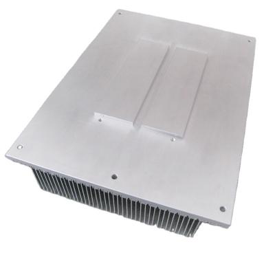 China Bonded Fin TEC Heatsink 250x60x300mm Aluminum 6063 T5 for High Power Cooling for sale