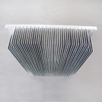 China Bonded Fin TEC Heatsink 250x60x300mm Aluminum 6063 T5 for High Power Cooling for sale