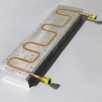 China Embedded Copper Tube Water Cooling Heat Sink for IGBT High Power AL6063 T5 for sale