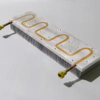 China Embedded Copper Tube Water Cooling Heat Sink for IGBT High Power AL6063 T5 for sale