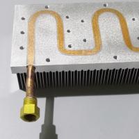 China Embedded Copper Tube Water Cooling Heat Sink for IGBT High Power AL6063 T5 for sale