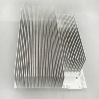 China Bonded Fin Electronic Heat Sink Rectangle Shape Aluminum Material for sale