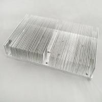 China Aluminum Bonded Fin Heat Sink 280x180x60mm for Thermoelectric Cooler Hot Side Cooling for sale