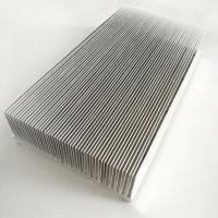China Bonded Fin Heatsink 207x75x390mm AL6063 T5 for UPS IGBT Semiconductor Cooling for sale