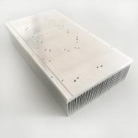 China Bonded Fin Heatsink 207x75x390mm AL6063 T5 for UPS IGBT Semiconductor Cooling for sale