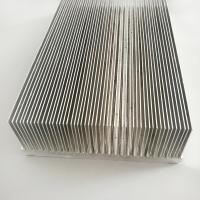 China Bonded Fin Heatsink 207x75x390mm AL6063 T5 for UPS IGBT Semiconductor Cooling for sale