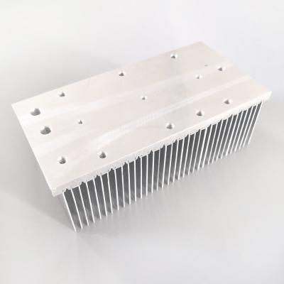 China Custom Bonded Fin Heat Sink 200x66x100mm for Welding Machine Inverter IGBT Cooling for sale