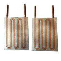 China Custom Aluminum Water Cooling Plate Heat Sink 152x200x12mm for High Power Electronics for sale