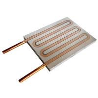 China Custom Aluminum Water Cooling Plate Heat Sink 152x200x12mm for High Power Electronics for sale