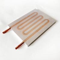 China 6 Loop Degreasing Water Cooling Plate 180x240x12mm Aluminum Radiator Heat Sink for IGBT LED for sale
