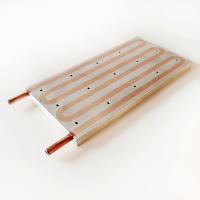 China Rustproof Painting Liquid Cooled Heat Sink , Stable Cold Plate Electronics Cooling for sale