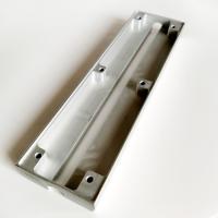 China Sandblasting Aluminum CNC Milling Parts Silver Anodized AL6063 6061 Custom for sale
