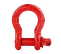 China Forged Alloy Steel Bow Type Shackle Heavy Duty Galvanized Screw Pin D Type for sale